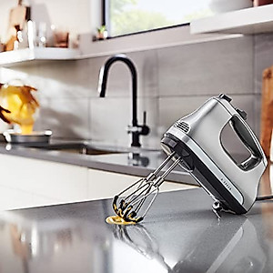 KitchenAid KHMFEB2 Flex Edge Beater Accessory for Hand Mixer, One Size, Stainless Steel