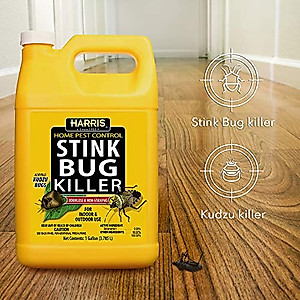 Harris Stink Bug Killer, Liquid Spray with Odorless and Non-Staining Extended Residual Kill Formula (Gallon)