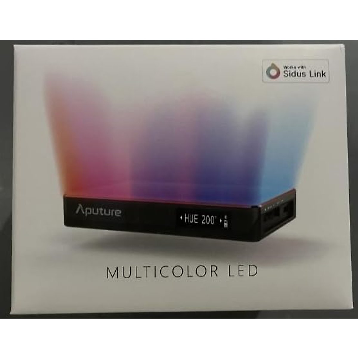 Aputure AL-MC RGBWW Mini, Amaran AL-M9 Upgrade w/RGB On-Camera Video Light, TLCI/CRI 95+, 3200-5600K Adjustable, 0-100% Stepless Dimming, 9 Pre-Programmed Lighting Effect Mode, Wireless App Control