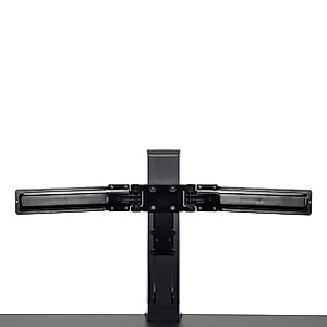 Ergotron – Dual Monitor Double Hinged Bow – Add-on for WorkFit Monitor Kits