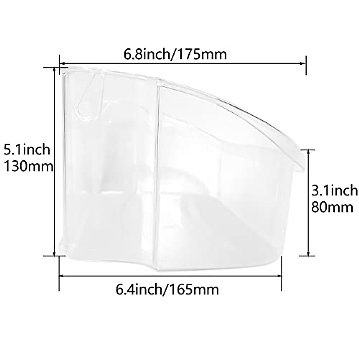 Xadnitu Upgraded 240356402 Refrigerator Door Bin Replacement for Frigidaire Refrigerator Door Shelf LFSS2612TF0 FGUS2642LF2 FGHS2631PF4A FGHS2655PF LGUS2642LF1 LFSS2612TE0 AP2549958 Door Bin (2 Pack)