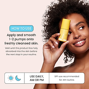 Timeless Skin Care Vitamin C Serum with Vitamin E & Ferulic Acid - Brightening Serum - for Oily & Dry Skin - Fragrance-Free - 1.7 oz