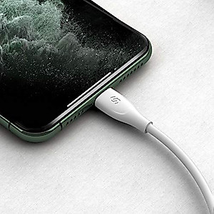 Syncwire iPhone Charger Lightning Cable - 6ft [Apple Mfi Certified] Ultra-Durable Fast Charging & Syncing Apple Charger Cord for iPhone 11 XS Max XR X 8 Plus 7 Plus 6S 6 Plus Se 5, iPad iPod - White
