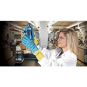 MCR Safety Glasses BK110 Clear Polycarbonate Lens with UV Protection and Scratch Resistant Coating, Soft Non-Slip Temple and Nose Piece, 1 Pair