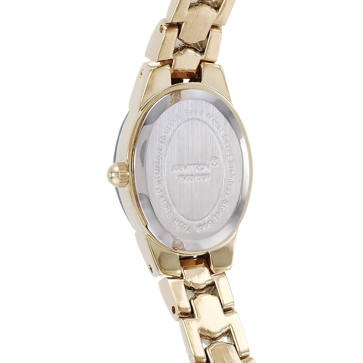 Armitron Women's Bracelet Watch, 75/3313 - Black/Gold-Tone