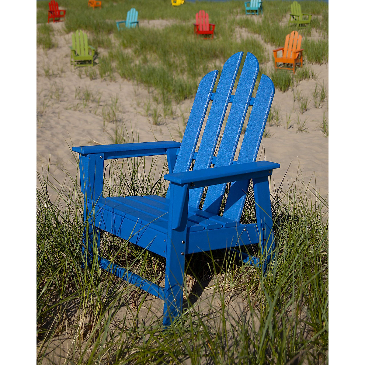 POLYWOOD Long Island Dining Chair in Sand