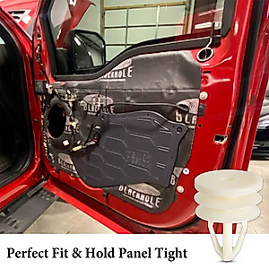 20 PCS Door Trim Panel Retainers Clips Fasteners Rivets Pins Fit for GMC Envoy Chevy Chevrolet Trailblazer Suburban Silverado, Replaces#10357004 10360625 15095067 15155113 15205950 15944000 8103570040