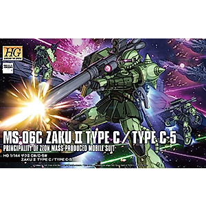 Bandai Hobby HG 1/144 Zaku II Type C/Type C-5 "The Origin Model Kit Figure (BAN216745)