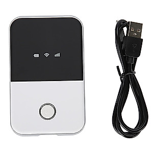 Portable 4G LTE Mobile Hotspot Device, High Speed Wi Fi Hotspot, Support SD Card, USB Charging, Router Amplifier for Phone/Tablet/PC, Worldwide, Travel, Home