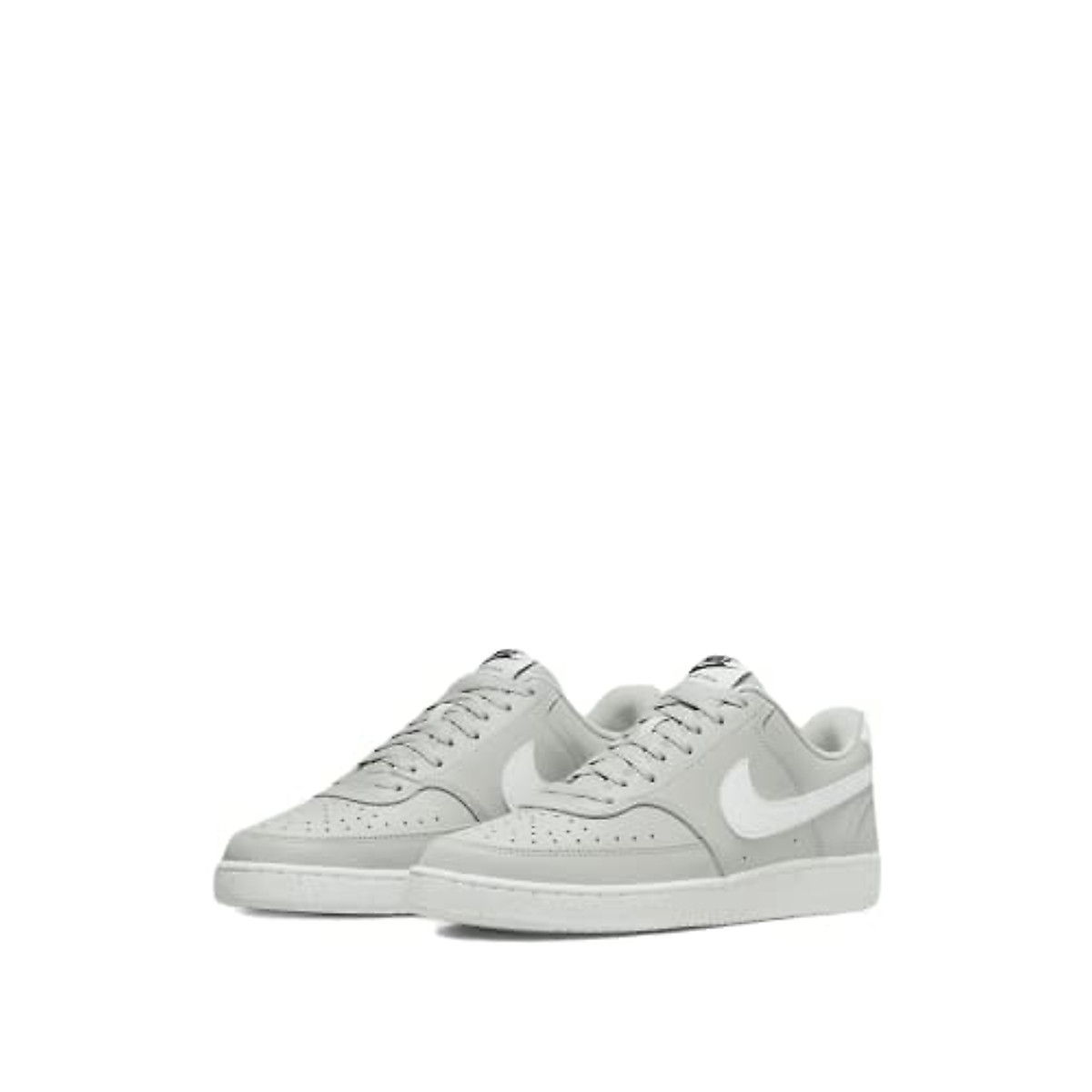 Nike Mens Court Vision Low Basketball Shoes (10) Grey/White