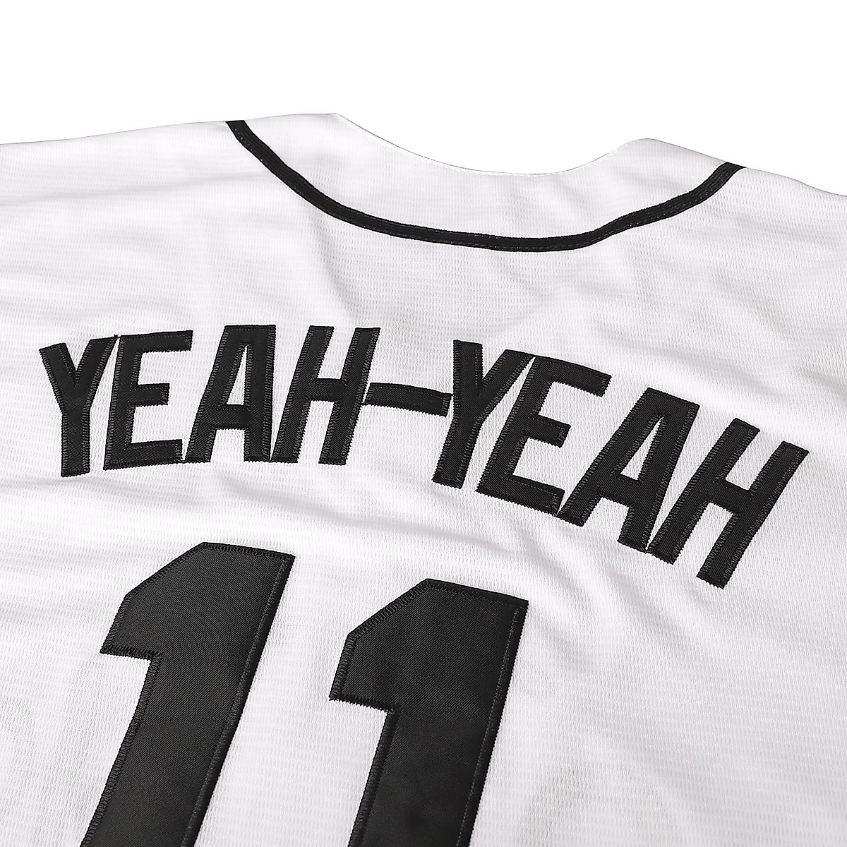 The Sandlot Benny The Jet Rodriguez Michael Squints Palledorous Alan Yeah-Yeah McClennan Bel Air 3D Print Baseball Jersey (X-Large, 11-White)