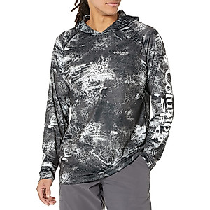 Columbia Men's Super Terminal Tackle Hoodie, Black Realtree Horizon, Medium