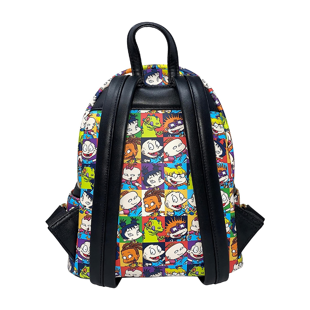 Loungefly The Rugrats Allover Print Nickelodeon Womens Double Strap Shoulder Bag Purse
