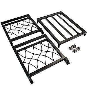 Firewood Rack Indoor Fireplace Log Holder Outdoor Wood Storage Log Rack Decorative Heavy Duty Steel Firewood Carrier Stove Bracket Stacking Rack - Fireplace, Stove and Fire Pit (Line)