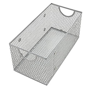 YBM Home 1118 Mesh Open Bin Storage Basket Organizer