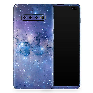 DesignSkinz Blue & Purple Mixed Universe Protective Vinyl Decal Wrap Skin Cover Compatible with The Samsung Galaxy S20 (Screen Trim & Back Glass Skin)