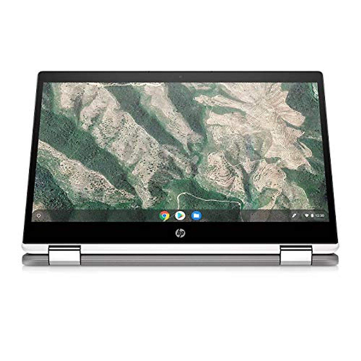HP 2-in-1 Convertible Chromebook, 14inch HD Touchscreen, Intel Quad-Core Pentium Silver N5030 Processor Up to 3.10GHz, 4GB Ram, 128GB SSD, Intel UHD Graphics, Webcam, Chrome OS(Renewed (14inch/128GB)