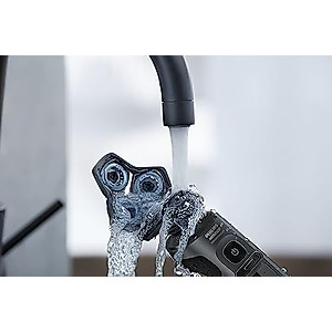 Philips Norelco S9000 Prestige Electric Shaver with Qi-Charger, Precision Trimmer and Premium Case, SP9872/86