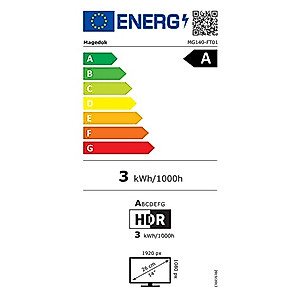 Magedok Portable Monitor,14”Touchscreen Monitor,FHD 1080p,100% sRGB Display,with USB-C,HDMI,Mini DP,Folding Kickstand Extend Second Screen for Laptop/PC/Phone/Switch/Xbox