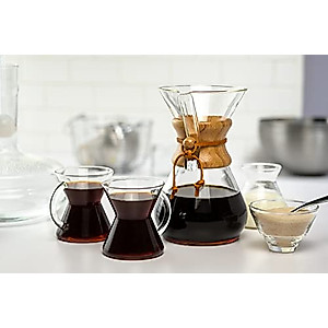 Chemex Pour-Over Glass Coffeemaker - Classic Series - 8-Cup - Exclusive Packaging
