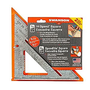 2-Pack Speed Square Layout Tools