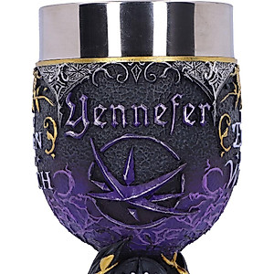 Nemesis Now Officially Licensed The Witcher Yennefer Goblet 19.5cm, Black