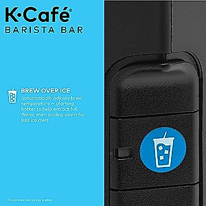Keurig K-Café Barista Bar Single Serve Coffee Maker and Frother, Black