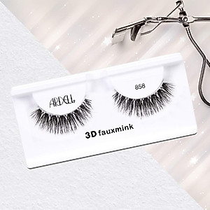Ardell False Eyelashes 3D Faux Mink 858, 4 pairs