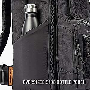 Tactical Baby Gear TBG - MOD Diaper Bag Backpack for Men w/Changing Mat - Modular Panel System (Black)