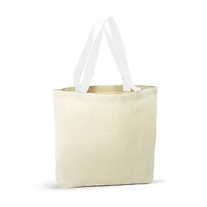12 Pack Canvas Tote Bags – Design Your Own Party Favor Pack Tote Canvas Bags by Big Mo’s Toys