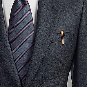 Cambond Ballpoint Pens Black Ink, Metal Pens Stainless Steel Uniform Pens for Gift Business Men Police Flight Attendant, 1.0 mm Medium Point, 3 Pens with Extra 3 Refills, Rose Gold