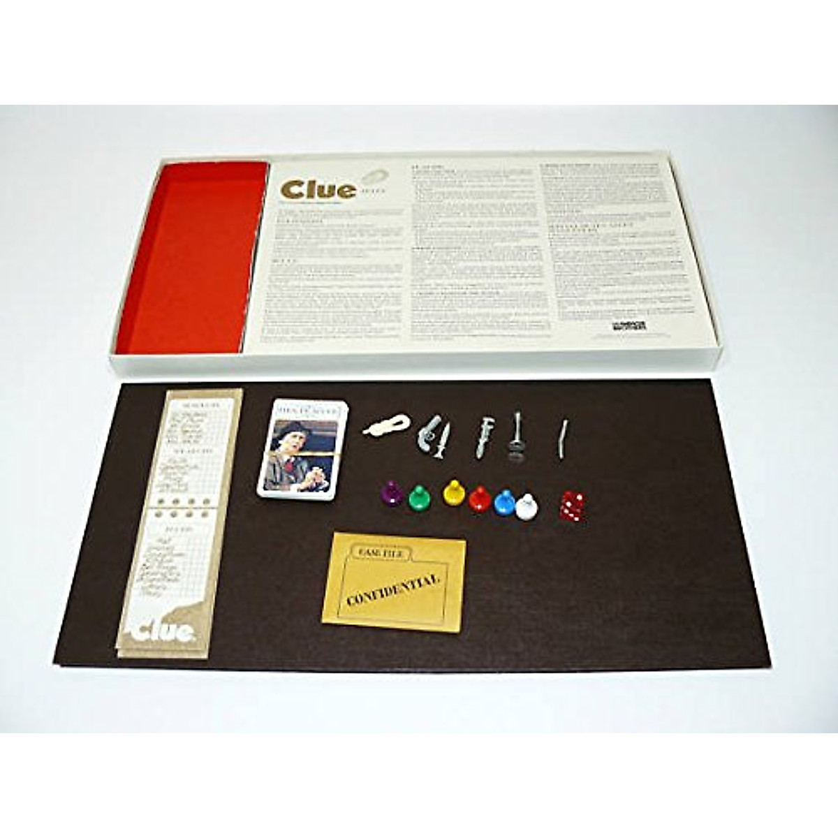 Clue Parker Brothers Detective Game 1972