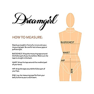 Dreamgirl Women's Sexy Lingerie Costume Set Stretch Knit Garter Slip G-String and Nurse Cap, Triage Trixie, One Size