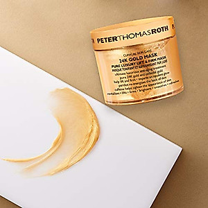 Peter Thomas Roth | 24K Gold Mask | Pure Luxury Lift & Firm, Anti-Aging Gold Face Mask, Helps Lift, Firm and Brighten the Look of Skin, 5 Fl Oz (Pack of 1)