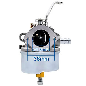 FitBest 632230 Carburetor replaces Tecumseh 632272 631828 631067 631067A Universal 520922 fits Tecumseh 5HP 6HP 4 cycle H30 H50 H60 HH60 HH70 Toro Snowblower Troy Bilt Tiller Engines