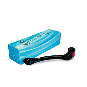 SB Cosmetics- Derma Roller-Best Premium Beard Face Scalp & Body Cosmetic Micro Needle Skin Care Beauty System .25mm 540 Titanium Reusable