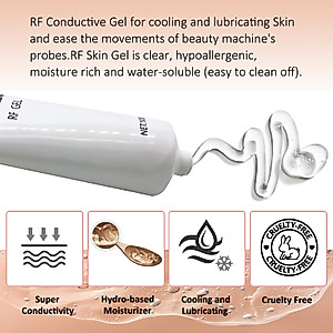 RF Gel (2 Pack) – Skin Cooling and Conducting Gel for Use with RF Face Lifting and Skin Tightening Beauty Devices