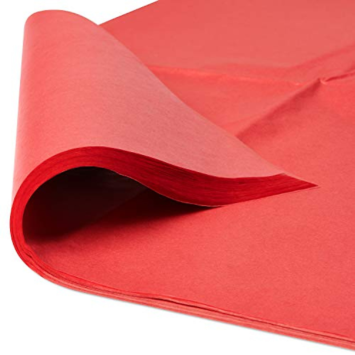 American Greetings Bulk Cherry Red Tissue Paper for Birthdays, Easter, Mother's Day, Father's Day, Graduation, and All Occasions (125-Sheets)