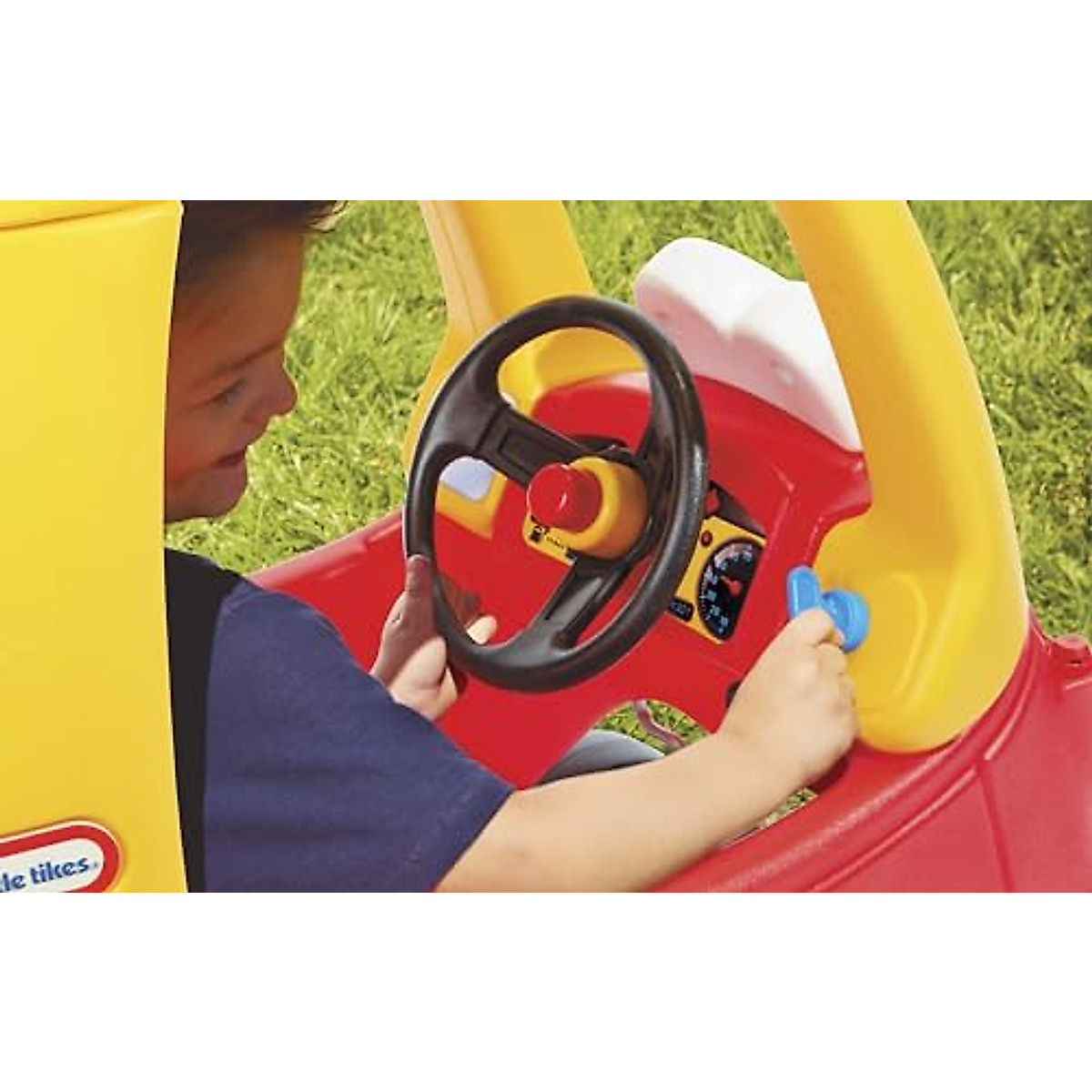 Little Tikes Cozy Coupe 30th Anniversary Car, Non-Assembled, Standard Packaging, Multicolor , 29.5 x 16.5 x 33.5 inches