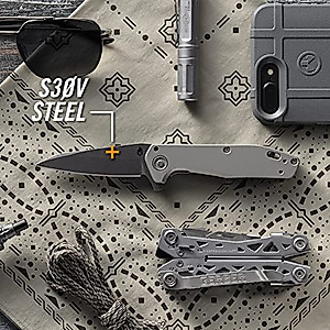 Gerber Gear Fastball - Folding Knife with Lock Release for EDC Gear - Black