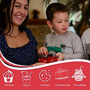 Ready Harvest Freeze Dried Strawberries | Healthy Emergency Snacks | Hurricane preparedness items as survival food | Pantry Staples | #10 Can | 30 Year Shelf Life