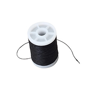 SOPOGER Archery Bowstring Serving Thread Jig 131 yard/120m Durable Nylon Bow Serving String Thread for Compound/Recurve Bow Tying Peep Sight Nock… (Black)
