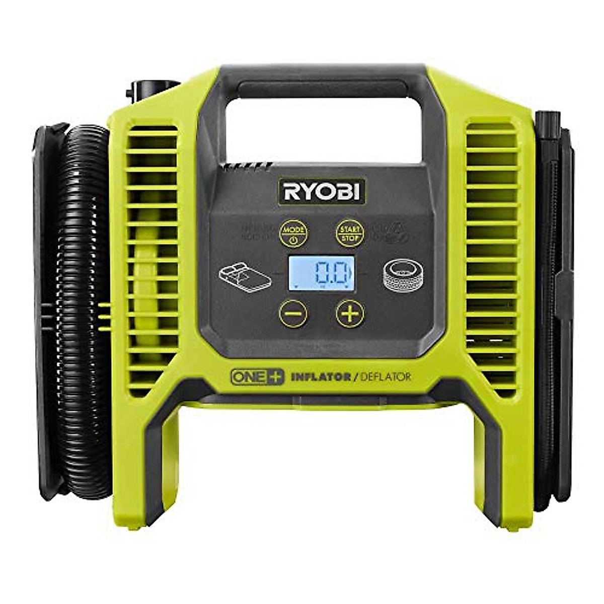 RYOBI P747-P163 18-Volt ONE+ Dual Function Inflator/Deflator with 2.0 Ah Battery and Charger