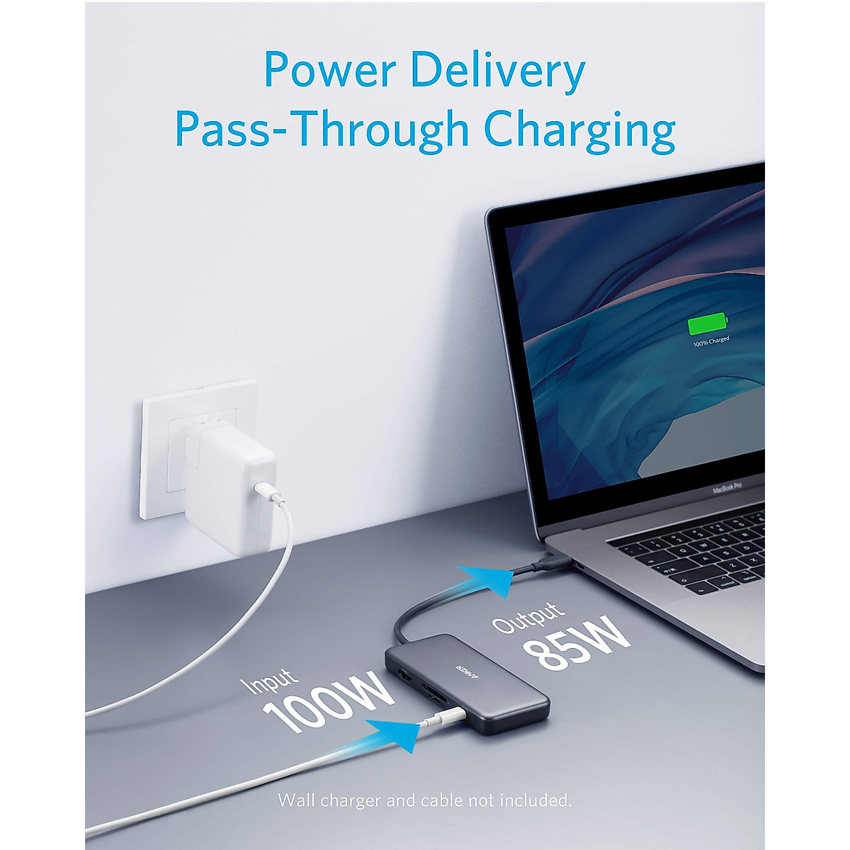 Anker 341 USB-C Hub (7-in-1) with 310 USB-C Adapter (4K HDMI)