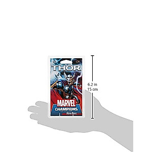Marvel Champions The Card Game Thor HERO PACK - Superhero Strategy Game, Cooperative Game for Kids and Adults, Ages 14+, 1-4 Players, 45-90 Minute Playtime, Made by Fantasy Flight Games