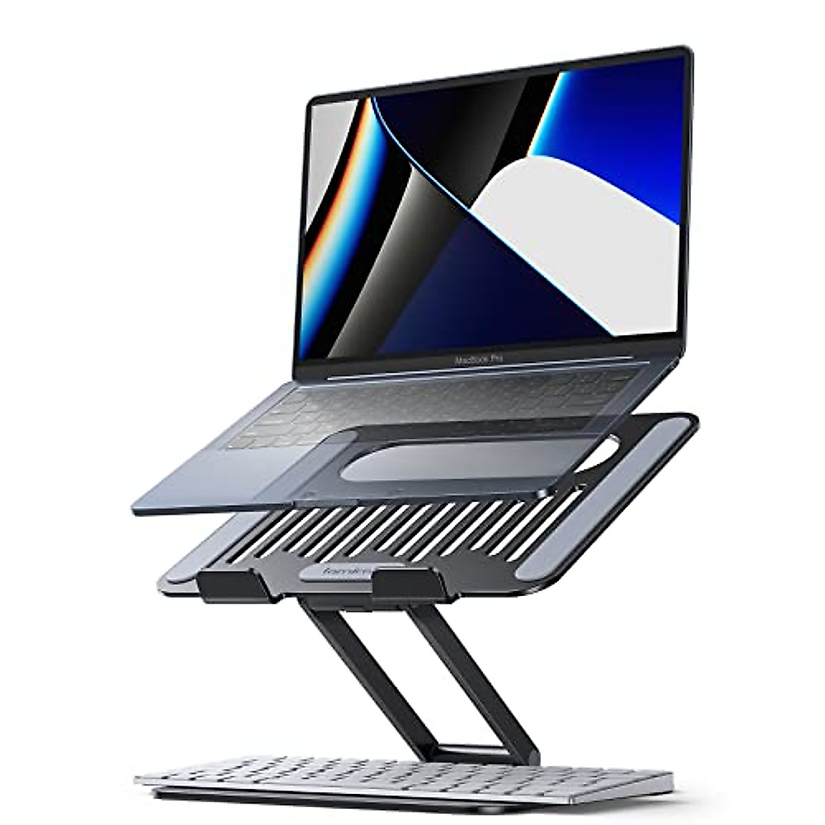 Lamicall Adjustable Laptop Stand: Ergonomic Desk Riser