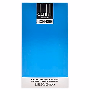Dunhill Desire Blue Eau de Toilette Cologne Spray For Men, 3.4 Fl. Oz