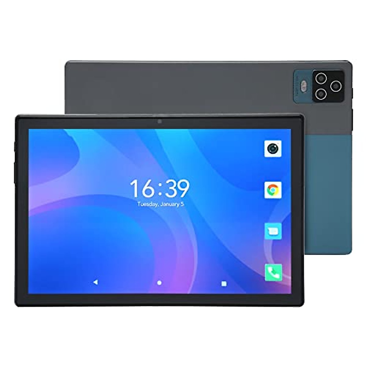 Android 12 Tablet 10.1 Inch Tablet, Octa Core CPU 12GB RAM 256GB ROM, Support 4GLTE, 5G WiFi, Dual Card Dual Standby, 8MP Front and 16MP Rear Cameras (Blue)
