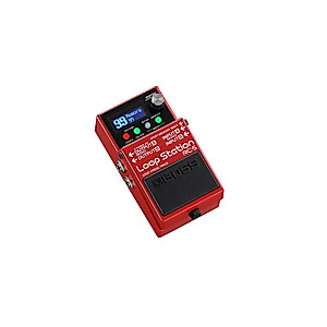 Boss RC-5 Loop Station Bundle with Power Adapter, 10ft Instrument Cable, 6in Patch Cable, and Picks