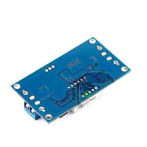 DEVMO XL4015 5A DC Buck Step-Down Adjustable Voltage Power Module Converter with LED Voltmeter